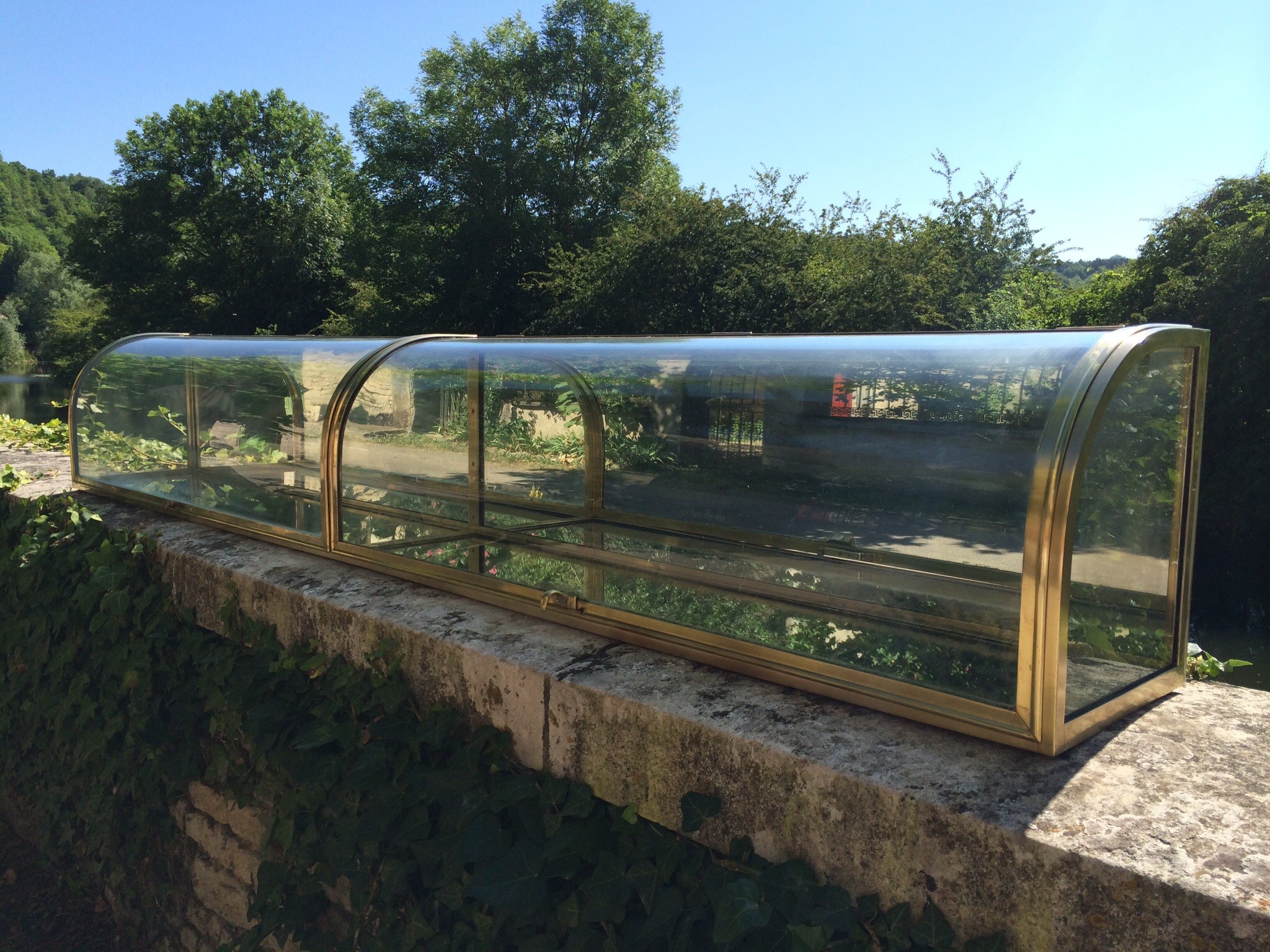 Vintage shop double display case (sold CP) - - Guy Laurent Setruk ...